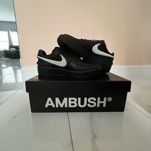 Shoes | Ambush X Air Force 1 Low Black | Poshmark